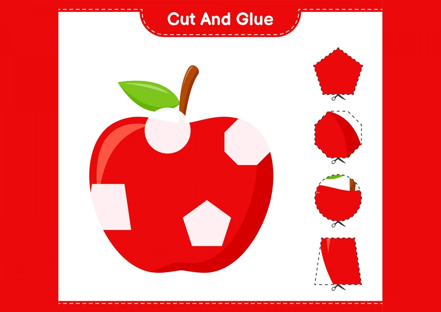 Free Printable Cut and Paste Worksheets - Tulamama