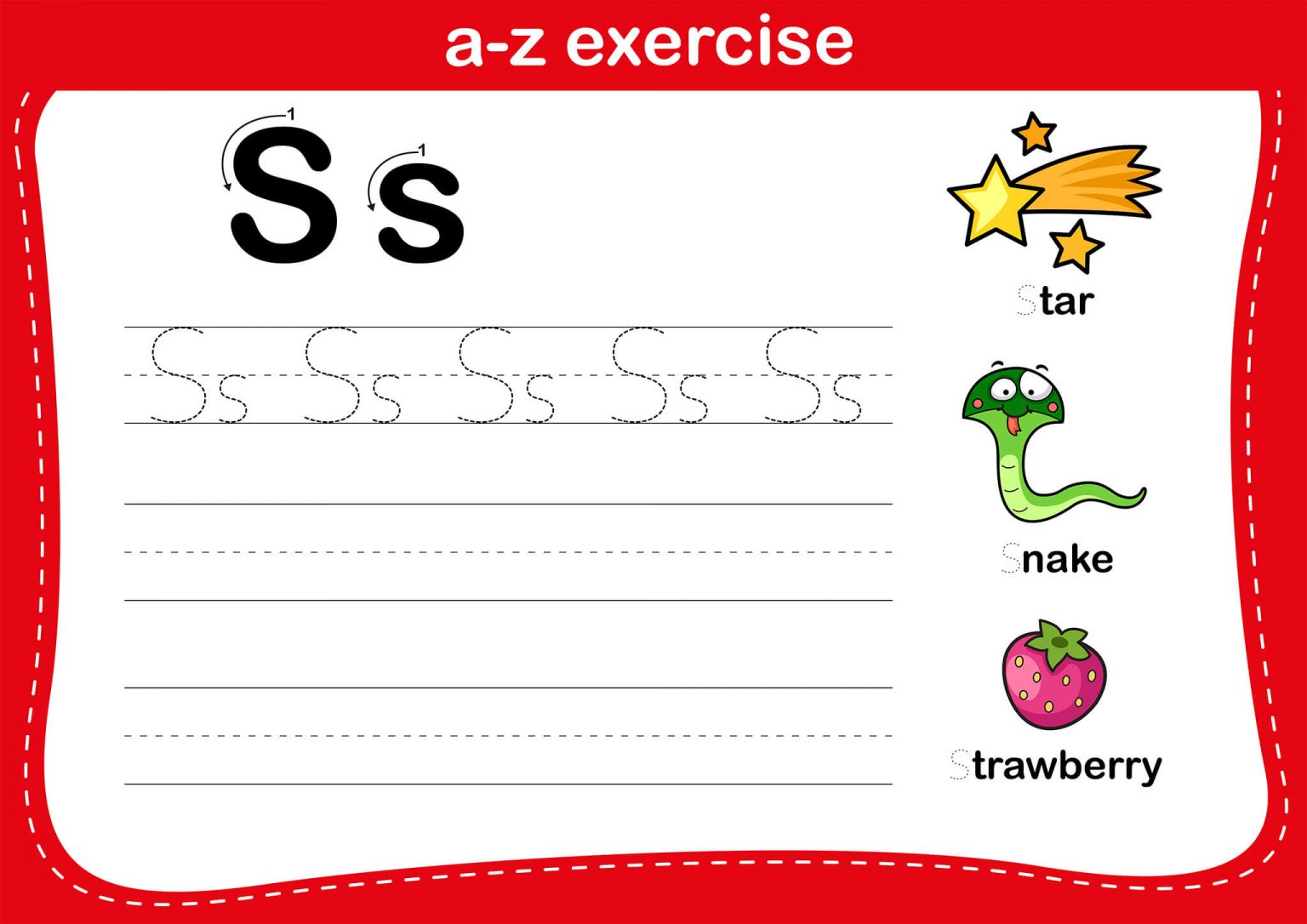 Fun & Free Printable Letter Tracing Worksheets PDF - Tulamama