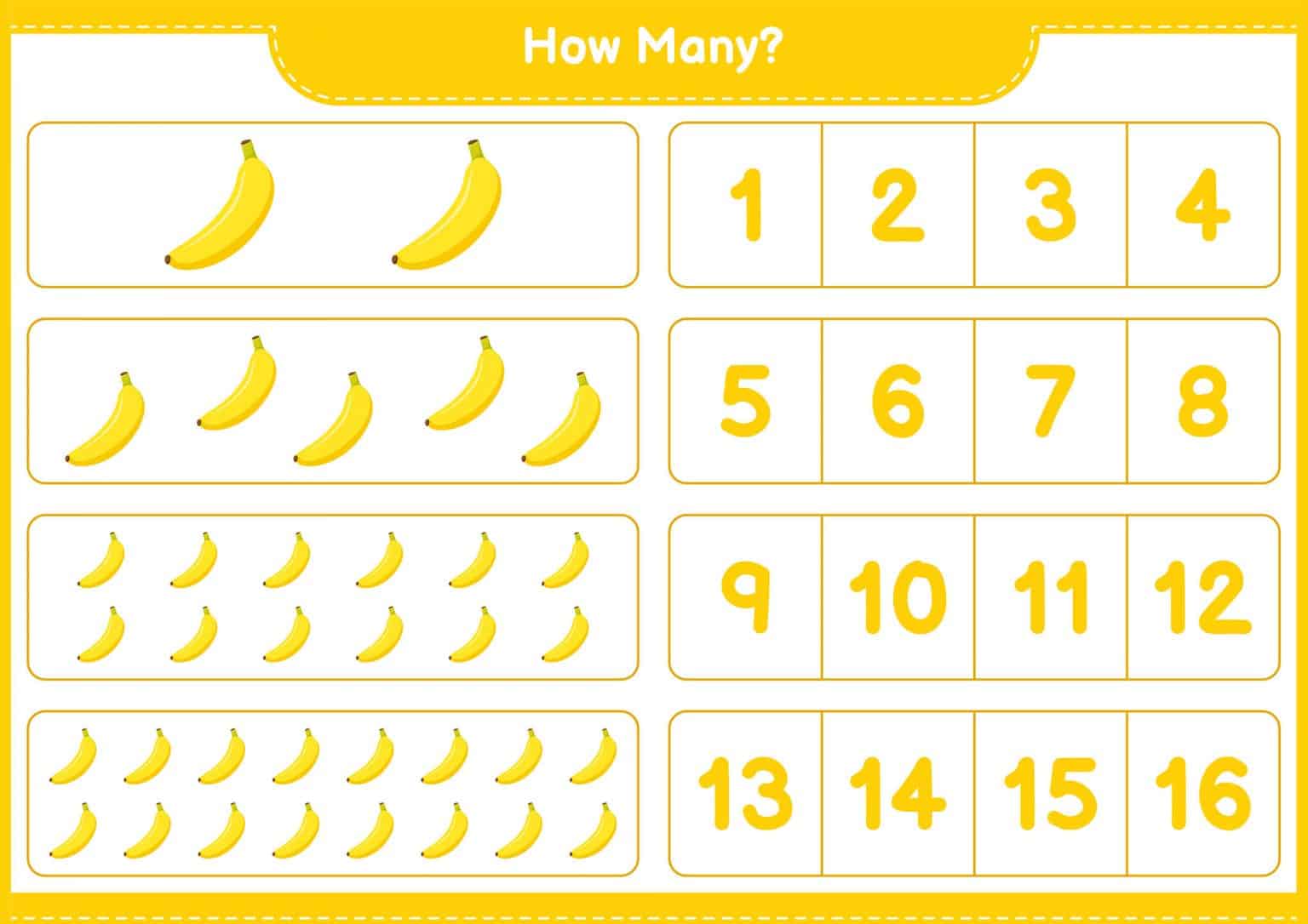 Free Printable Counting Worksheets For Kids - Tulamama