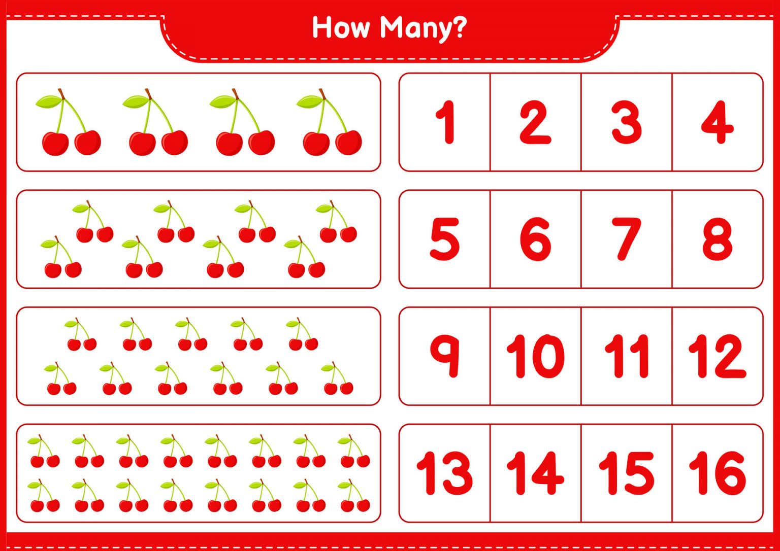 Free Printable Counting Worksheets For Kids - Tulamama