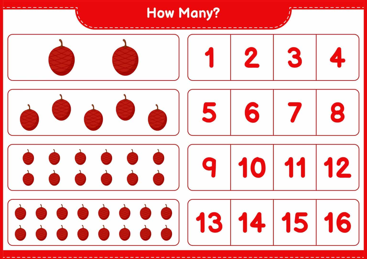 Free Printable Counting Worksheets For Kids - Tulamama