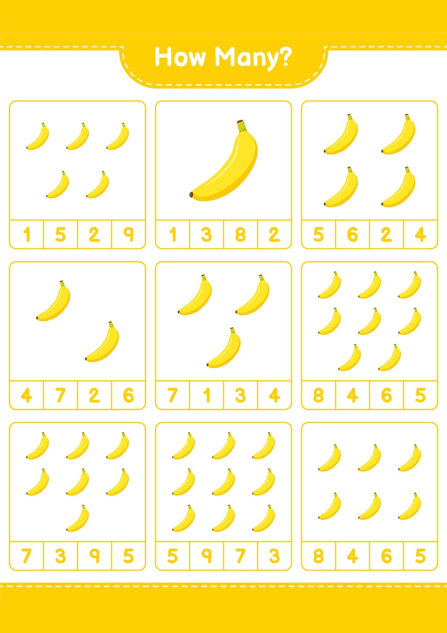 Free Printable Counting Worksheets For Kids - Tulamama