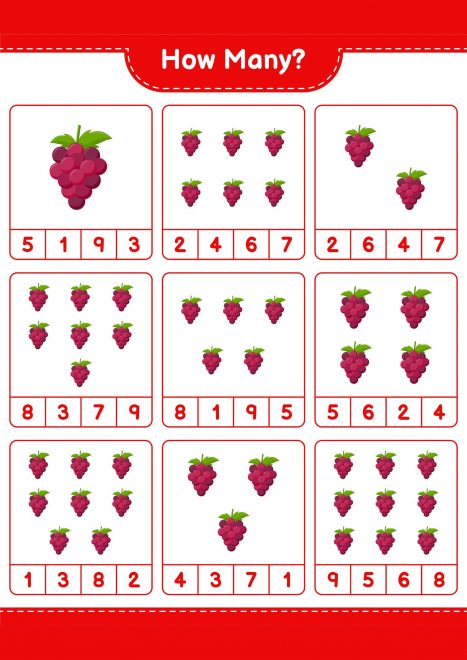 Free Printable Counting Worksheets For Kids - Tulamama