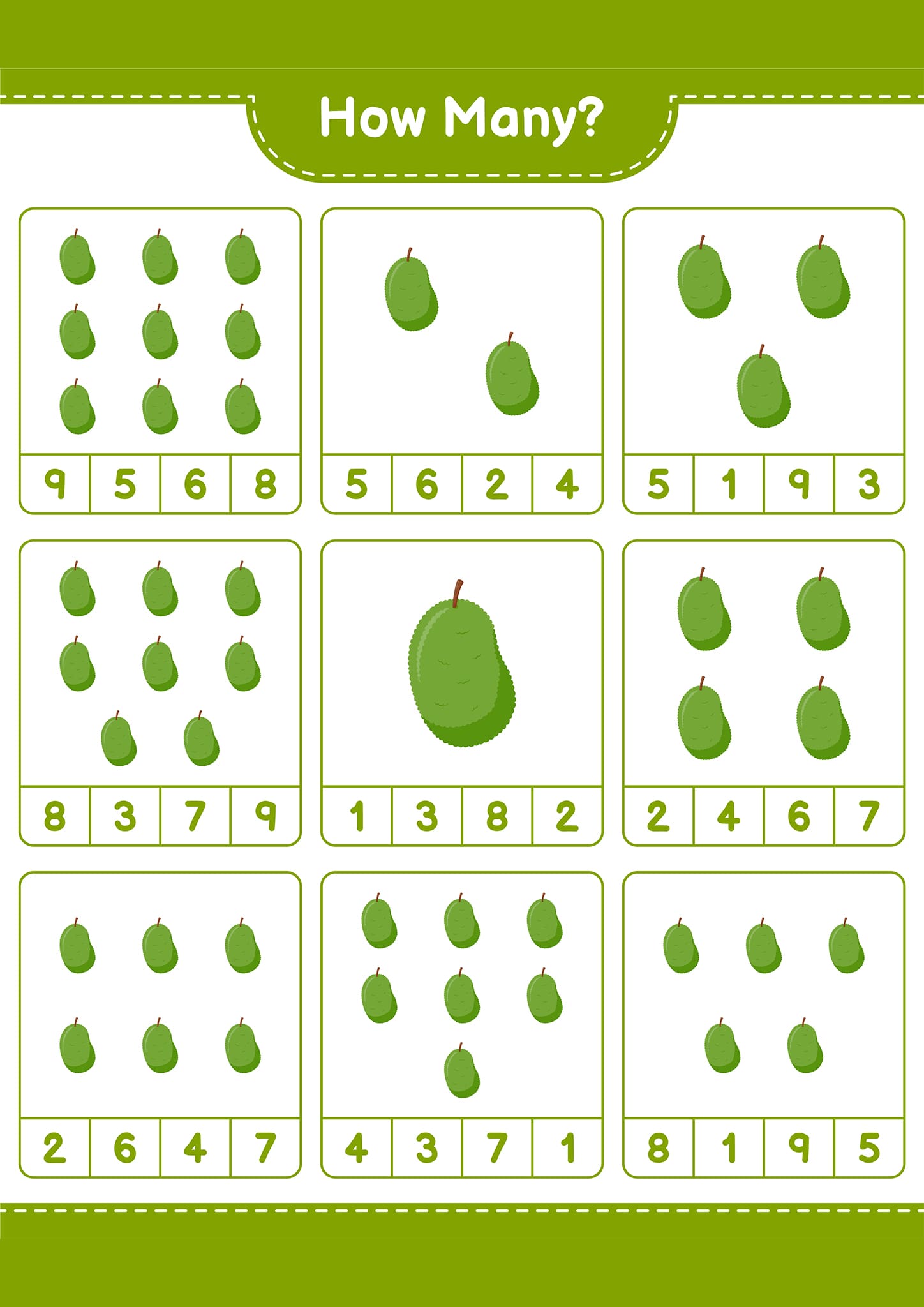 Free Printable Counting Worksheets For Kids - Tulamama
