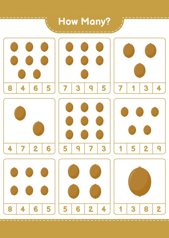 Free Printable Counting Worksheets For Kids - Tulamama