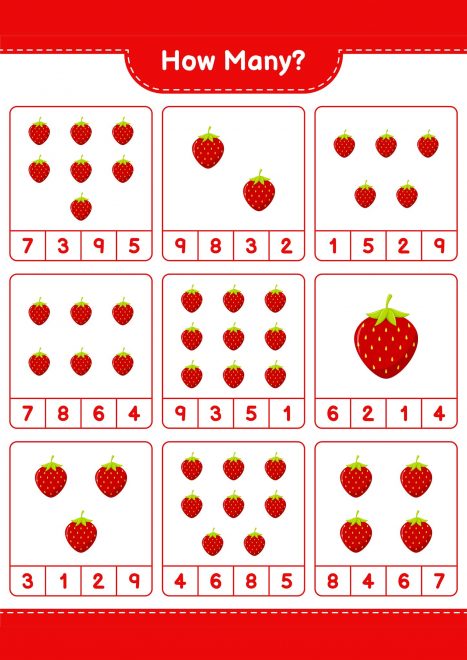 Free Printable Counting Worksheets For Kids - Tulamama