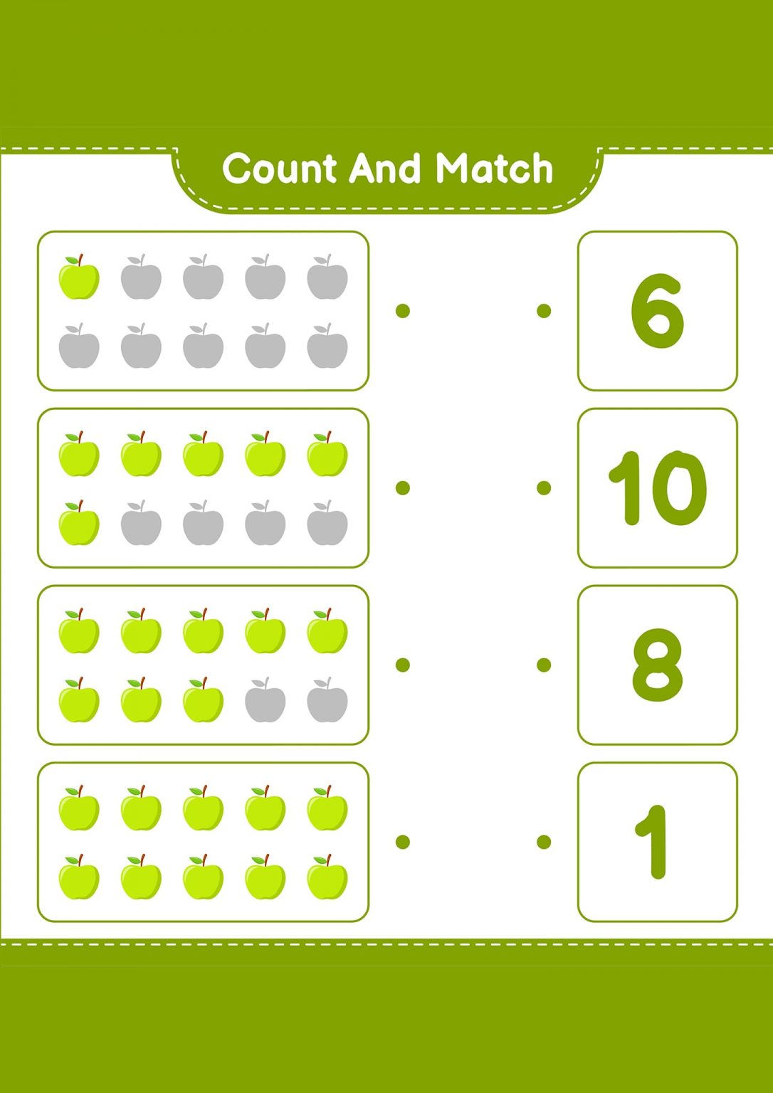 Free Printable Counting Worksheets For Kids - Tulamama