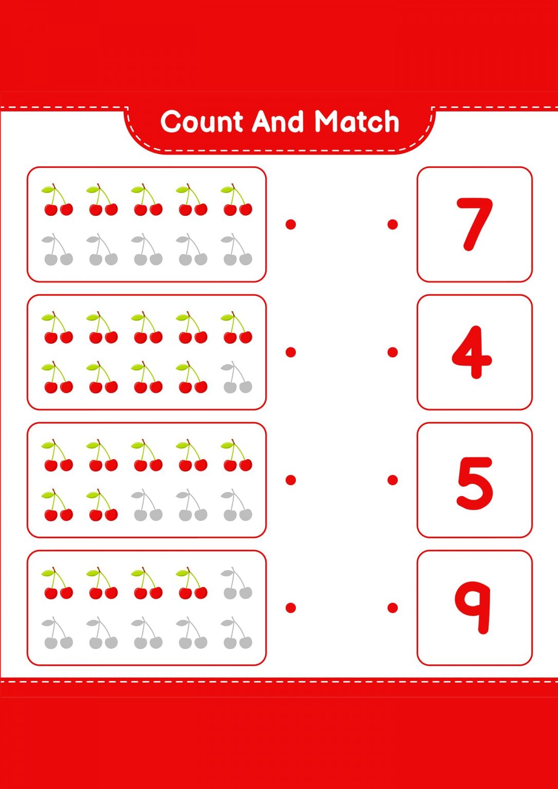 Free Printable Counting Worksheets For Kids - Tulamama