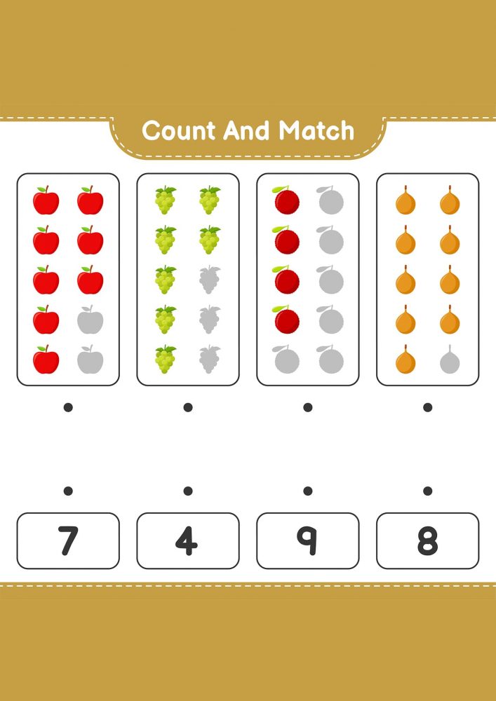 Free Printable Counting Worksheets For Kids - Tulamama