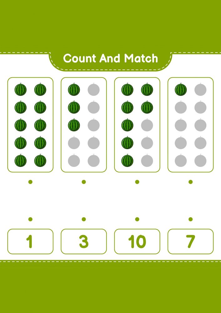 Free Printable Counting Worksheets For Kids - Tulamama