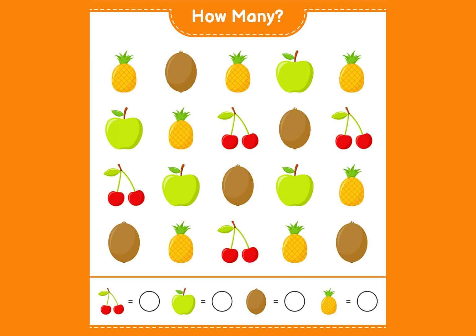 Free Printable Counting Worksheets For Kids - Tulamama