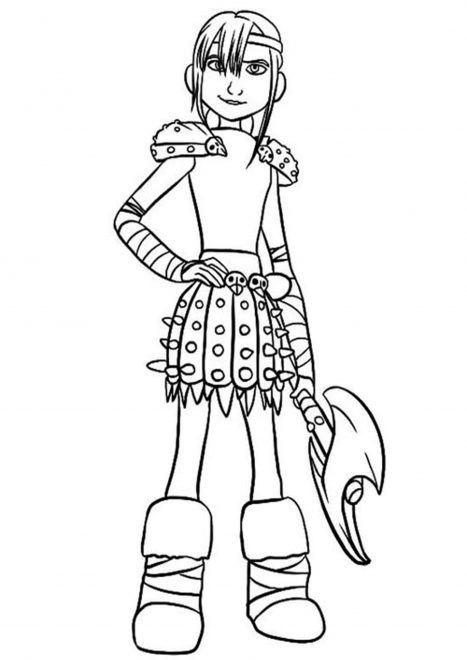 Free & Easy To Print How To Train Your Dragon Coloring Pages - Tulamama