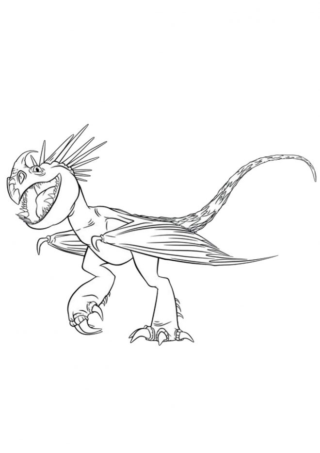 Free & Easy To Print How To Train Your Dragon Coloring Pages - Tulamama