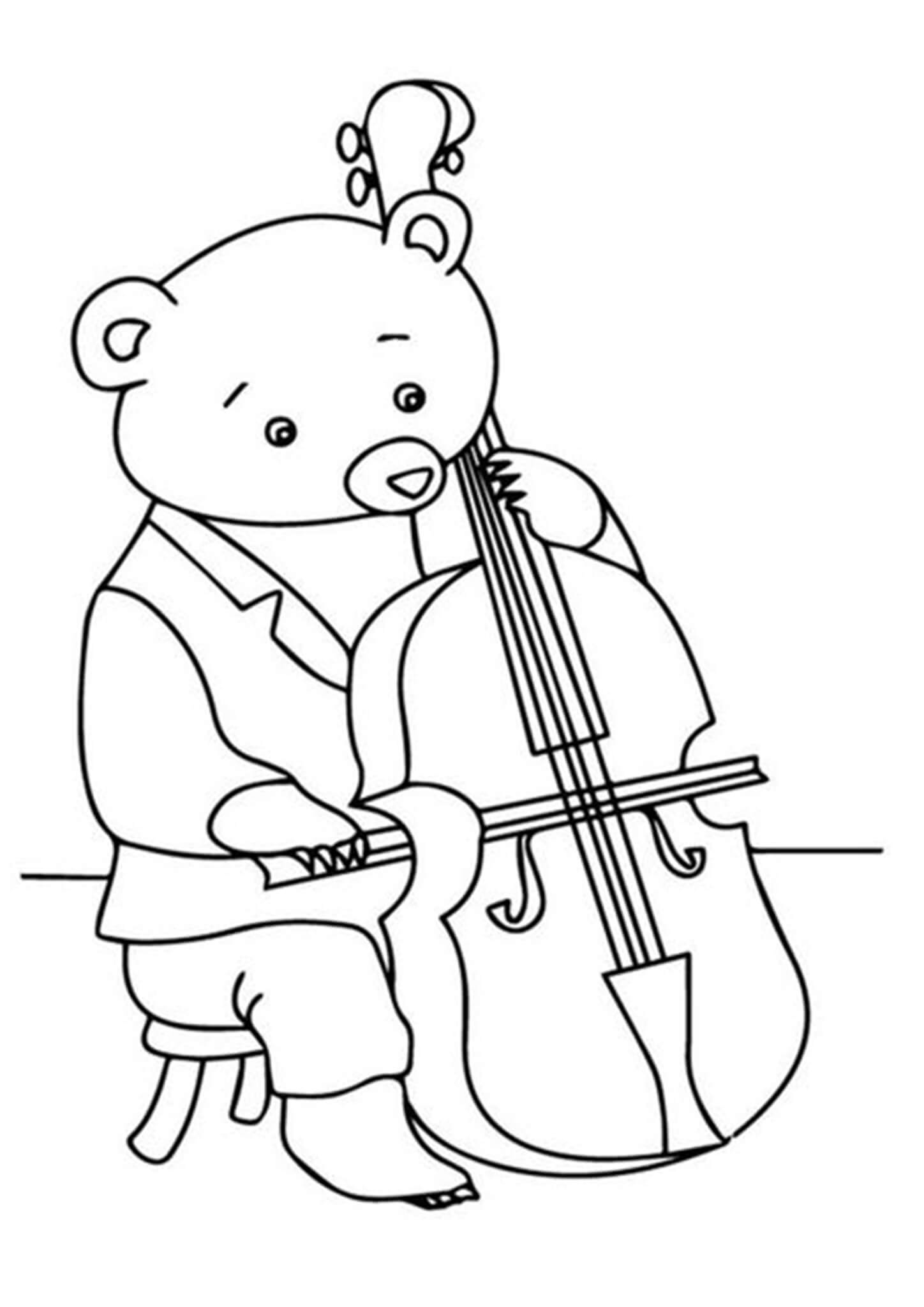 Free & Easy To Print Music Coloring Pages - Tulamama