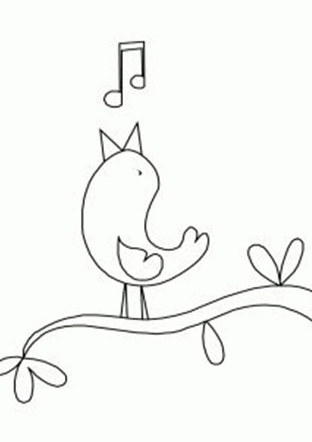 Free & Easy To Print Music Coloring Pages - Tulamama