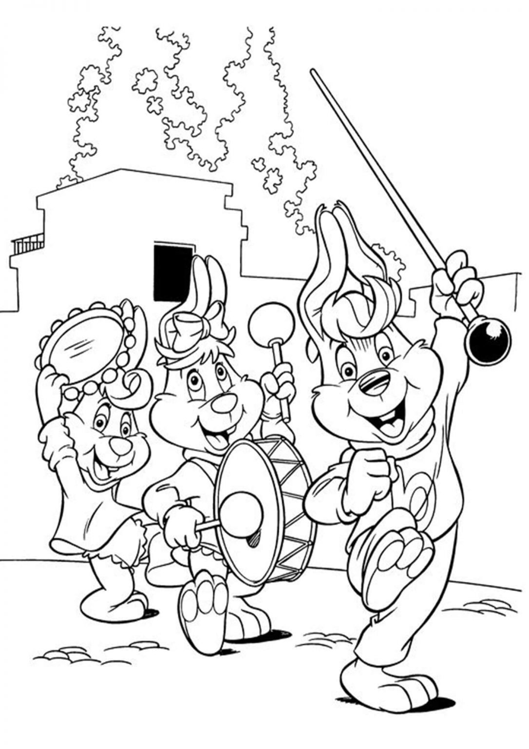 Free & Easy To Print Music Coloring Pages - Tulamama