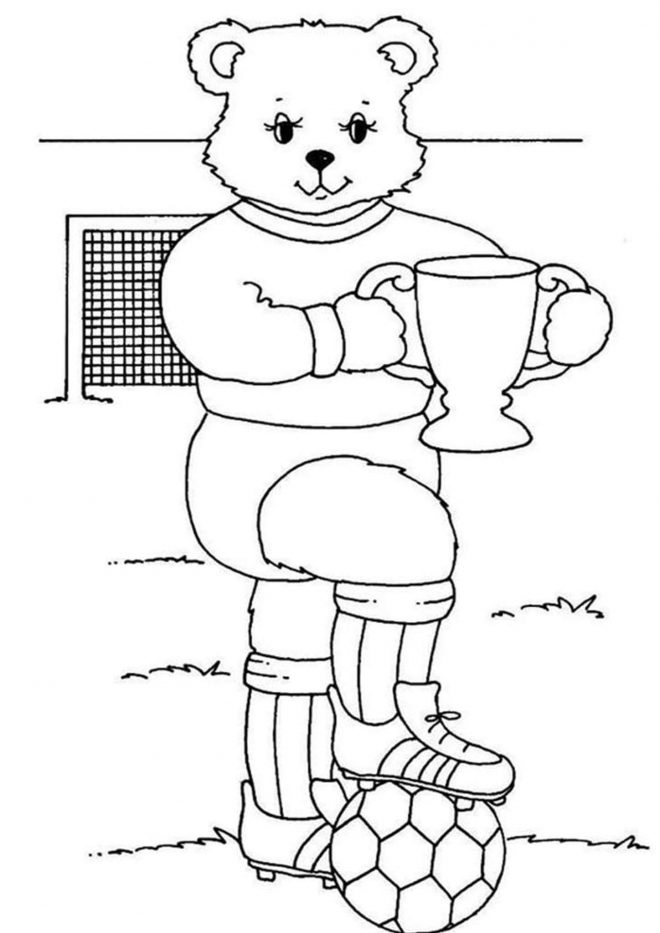 Free & Easy To Print Soccer Coloring Pages - Tulamama