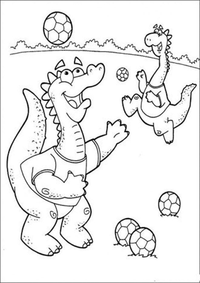 Free & Easy To Print Soccer Coloring Pages - Tulamama