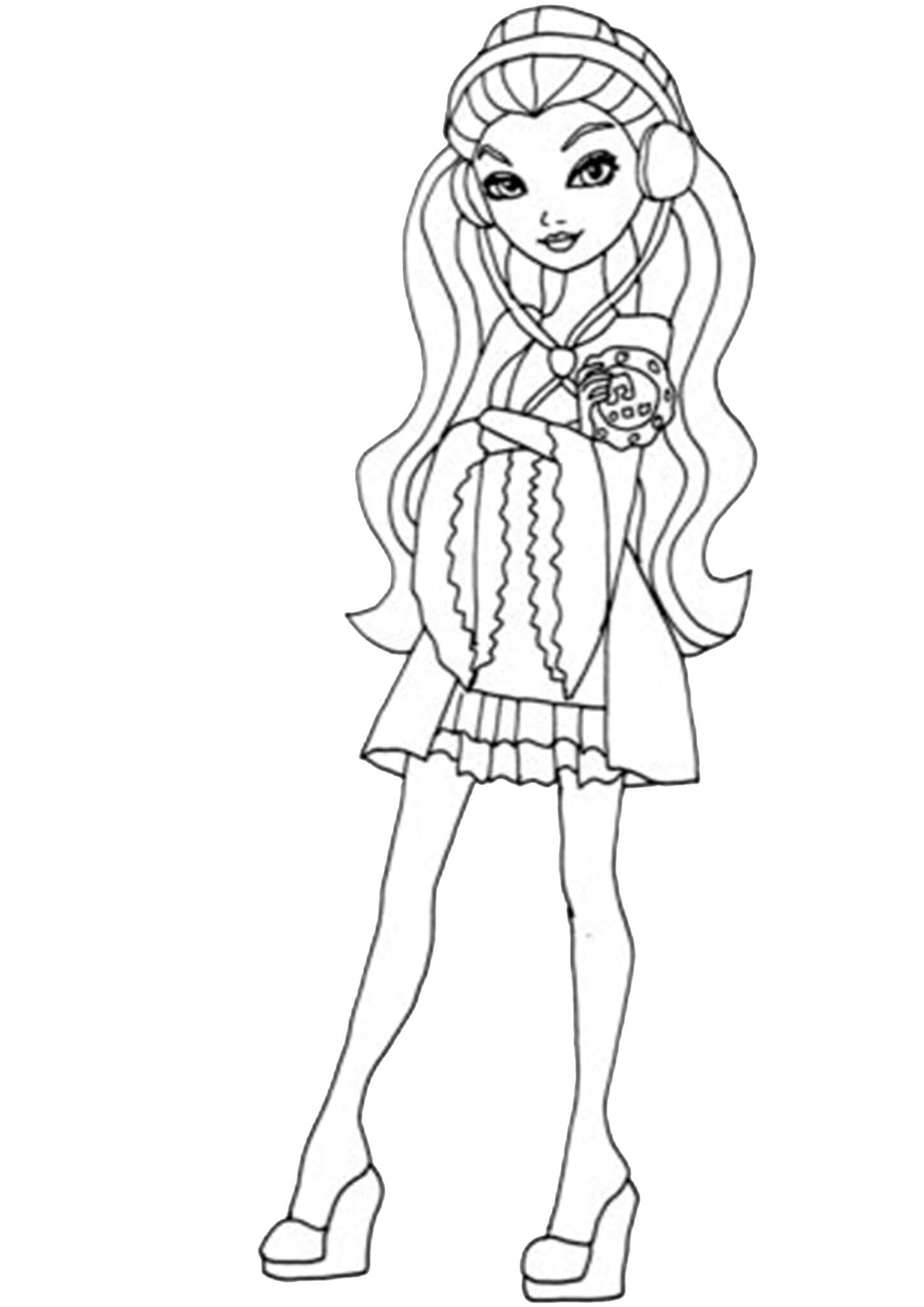 Free & Easy To Print Ever After High Coloring Pages - Tulamama