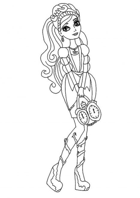 Free & Easy To Print Ever After High Coloring Pages - Tulamama