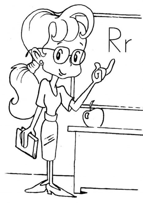 Free & Easy To Print School Coloring Pages - Tulamama