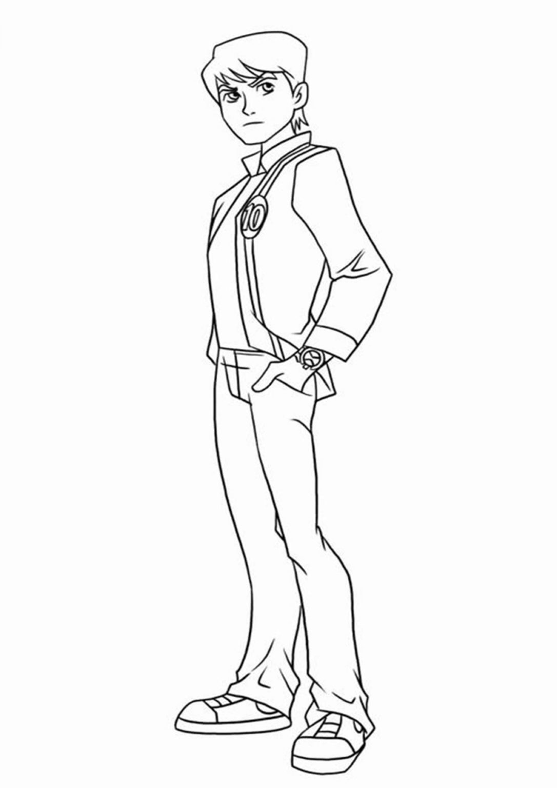 Free & Easy To Print Ben 10 Coloring Pages - Tulamama