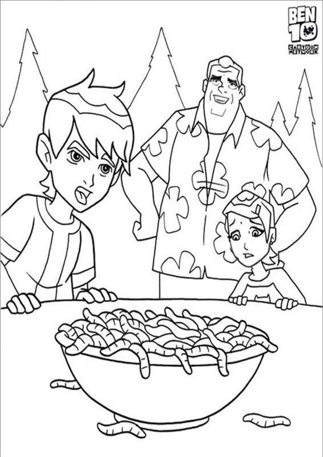Free & Easy To Print Ben 10 Coloring Pages - Tulamama