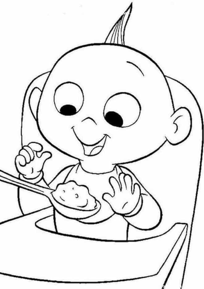 Free & Easy To Print Incredibles Coloring Pages - Tulamama