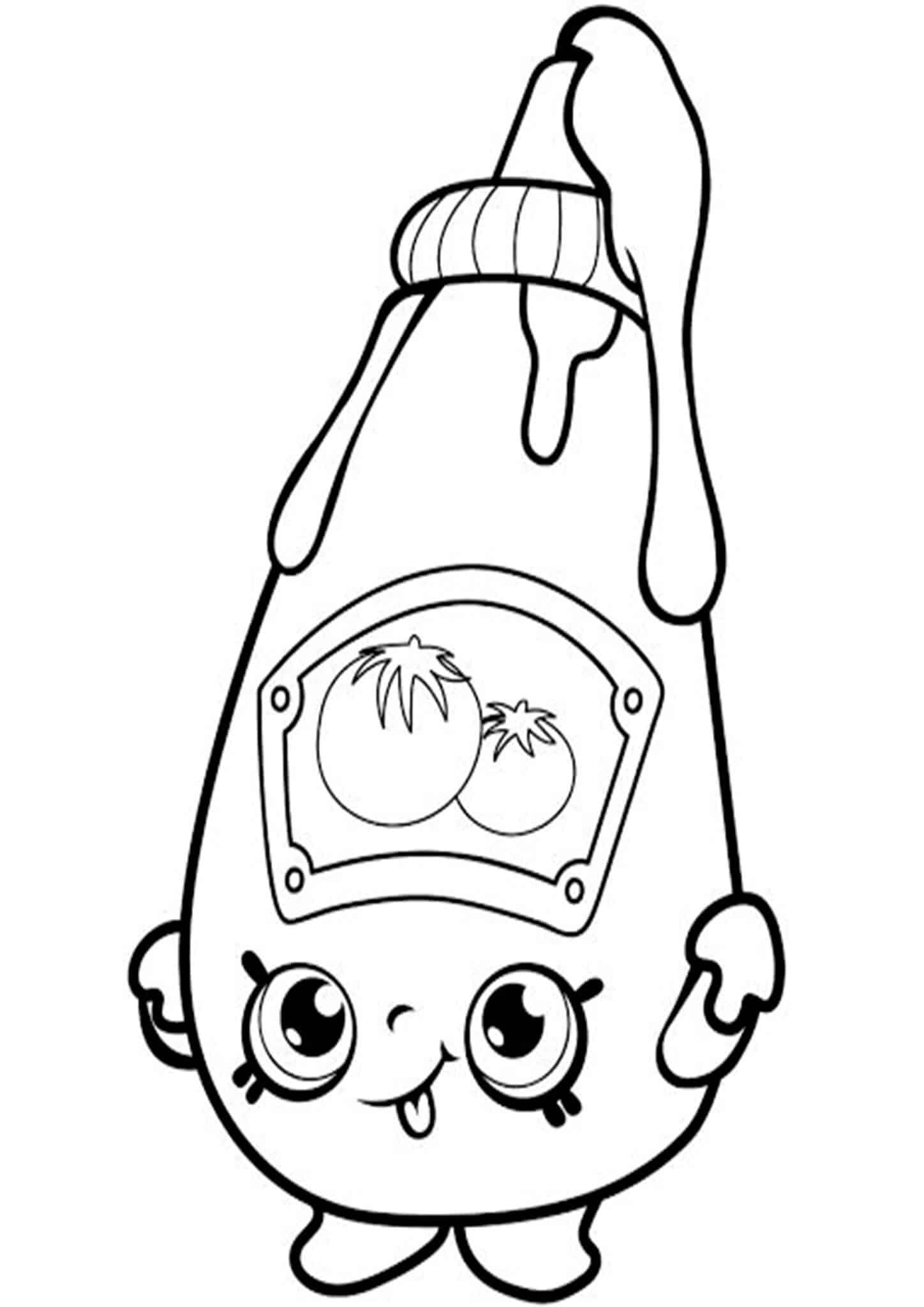 Free & Easy To Print Shopkins Coloring Pages - Tulamama