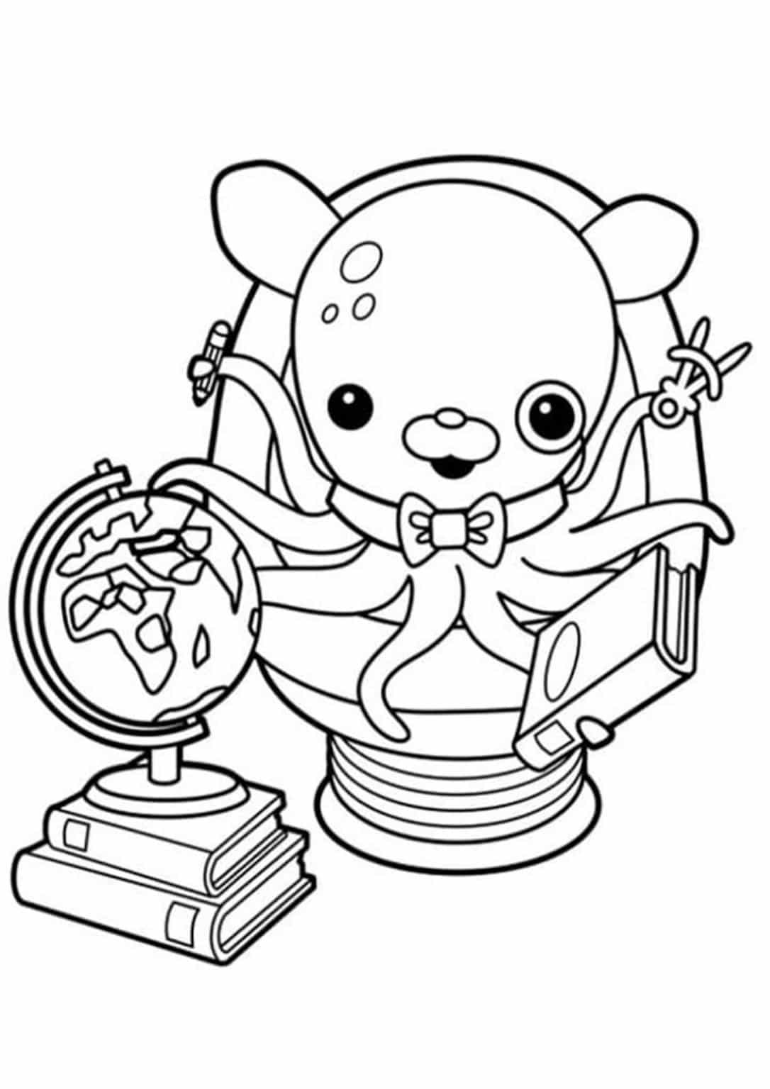 Free & Easy To Print Octonauts Coloring Pages - Tulamama