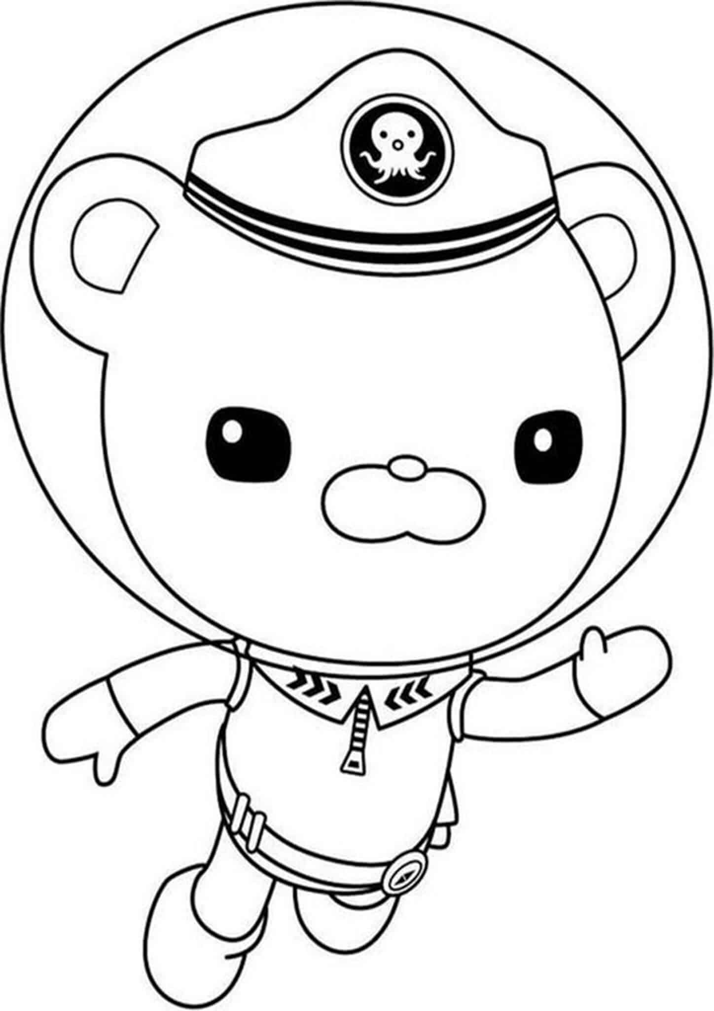 Free & Easy To Print Octonauts Coloring Pages - Tulamama