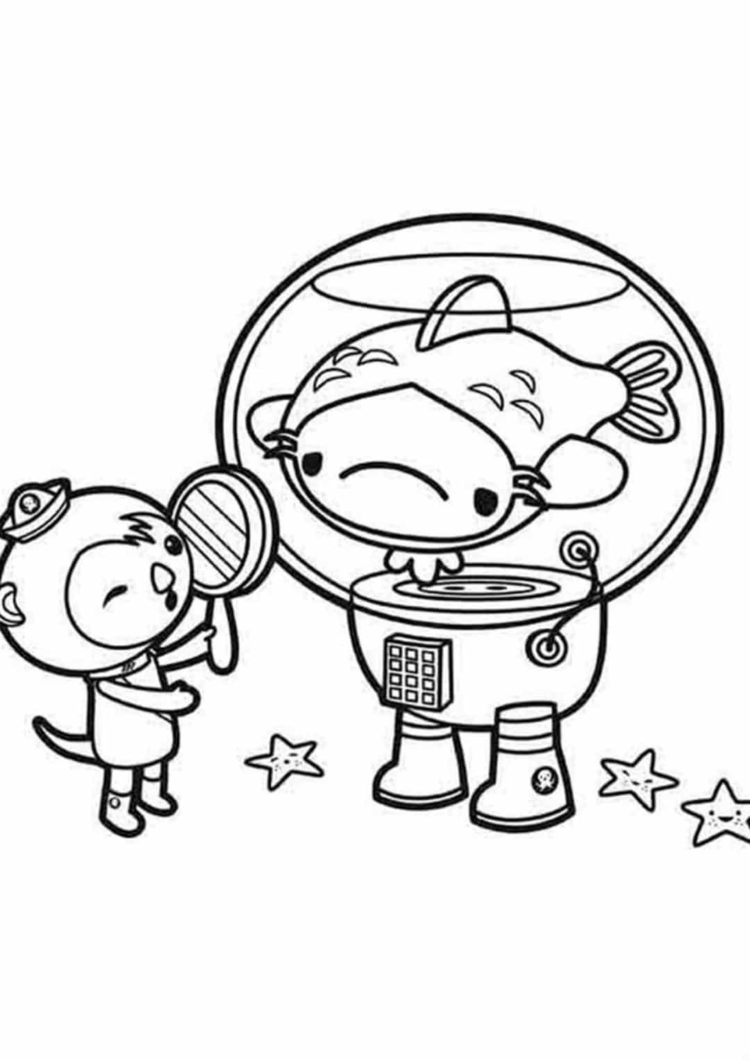 Free & Easy To Print Octonauts Coloring Pages - Tulamama