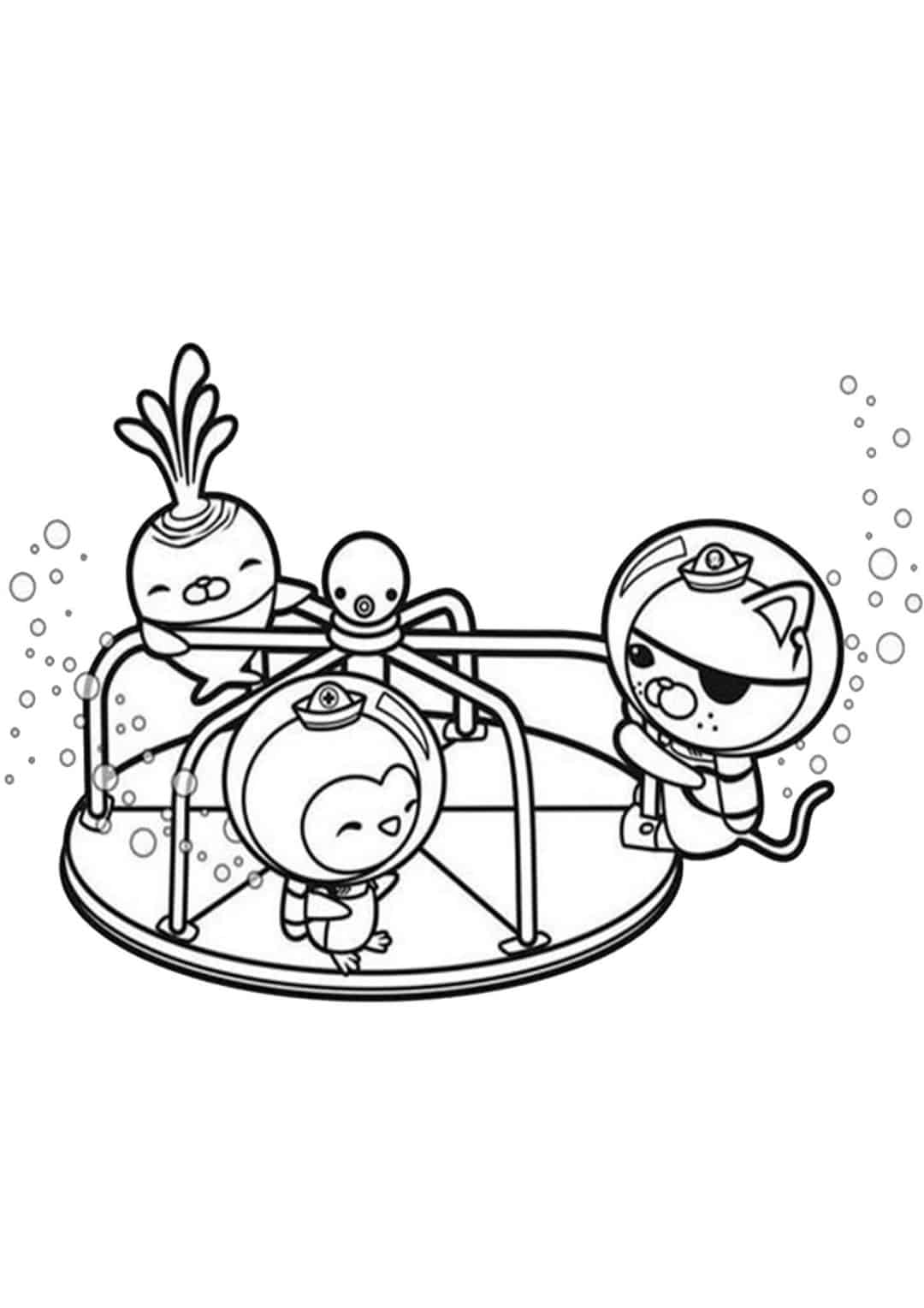 Free & Easy To Print Octonauts Coloring Pages - Tulamama