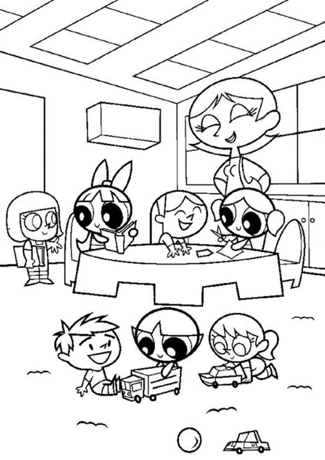 Free & Easy To Print Powerpuff Girls Coloring Pages - Tulamama
