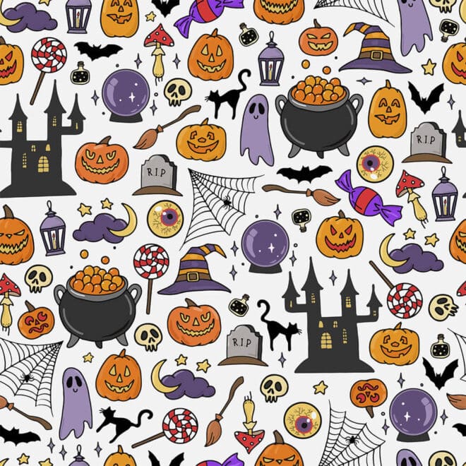 Free Printable Halloween Scrapbook Papers - Tulamama