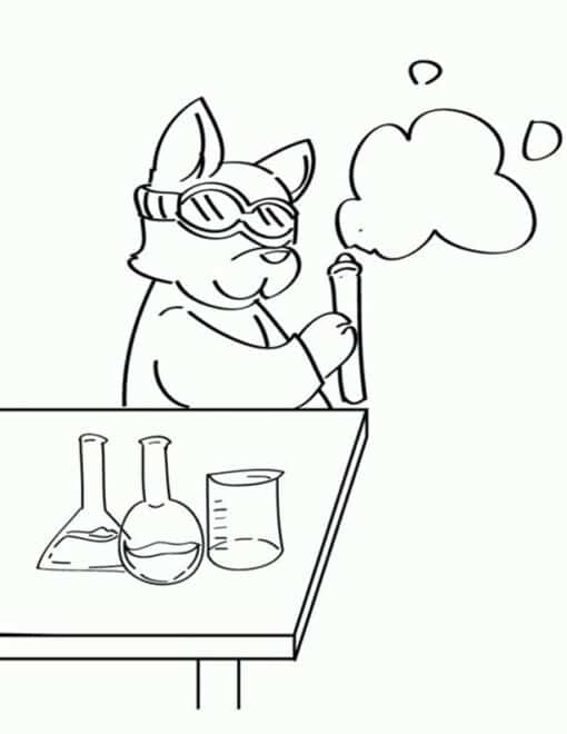 Free & Easy To Print Science Coloring Pages - Tulamama