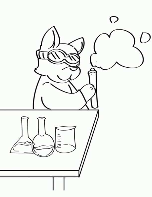 Free & Easy To Print Science Coloring Pages - Tulamama