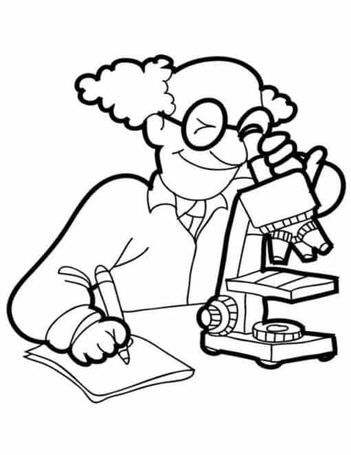 Free & Easy To Print Science Coloring Pages - Tulamama