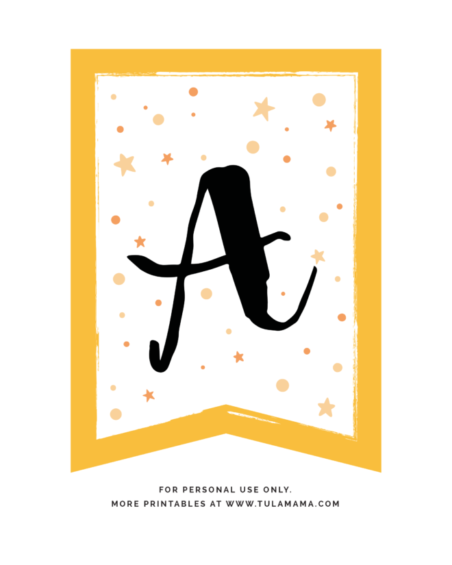 Free Printable Halloween Letters - Tulamama