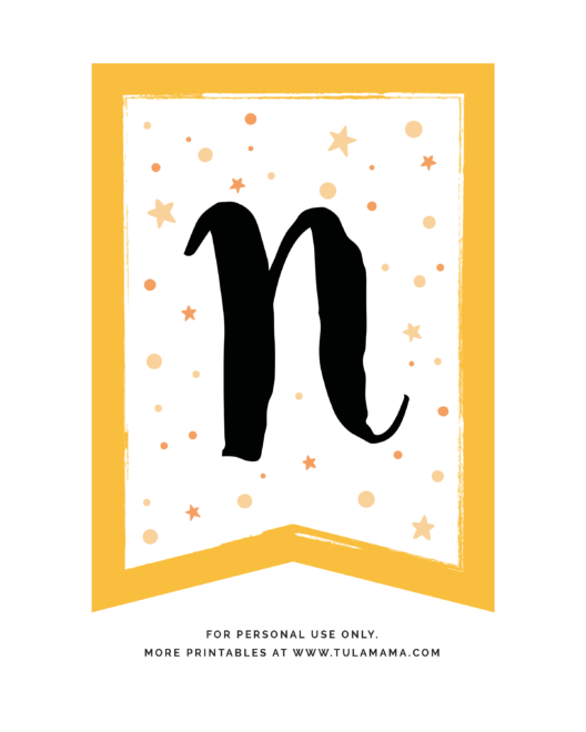 Free Printable Halloween Letters - Tulamama