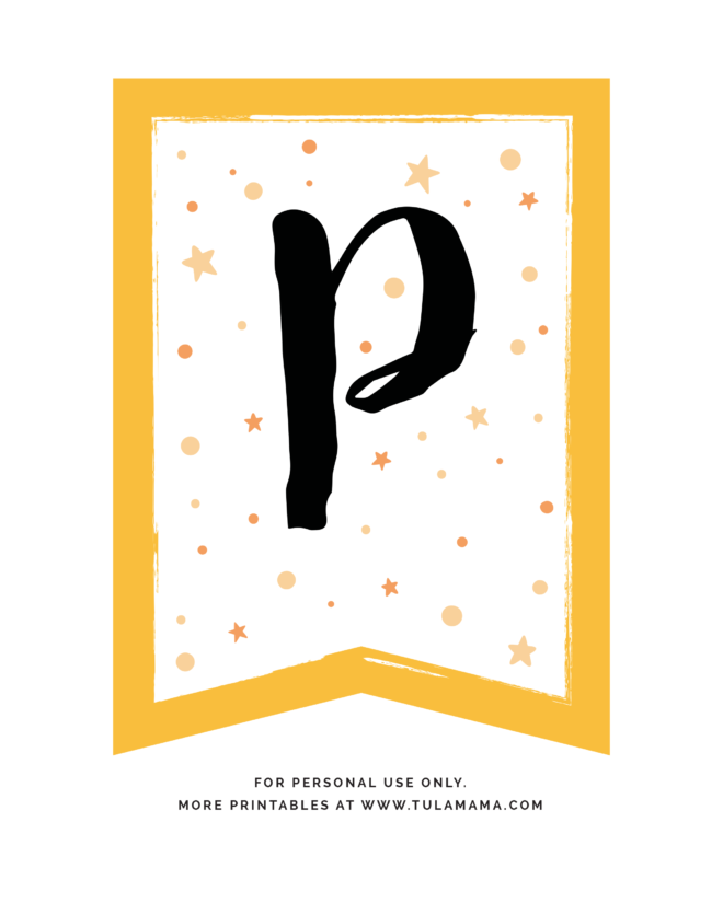 Free Printable Halloween Letters - Tulamama
