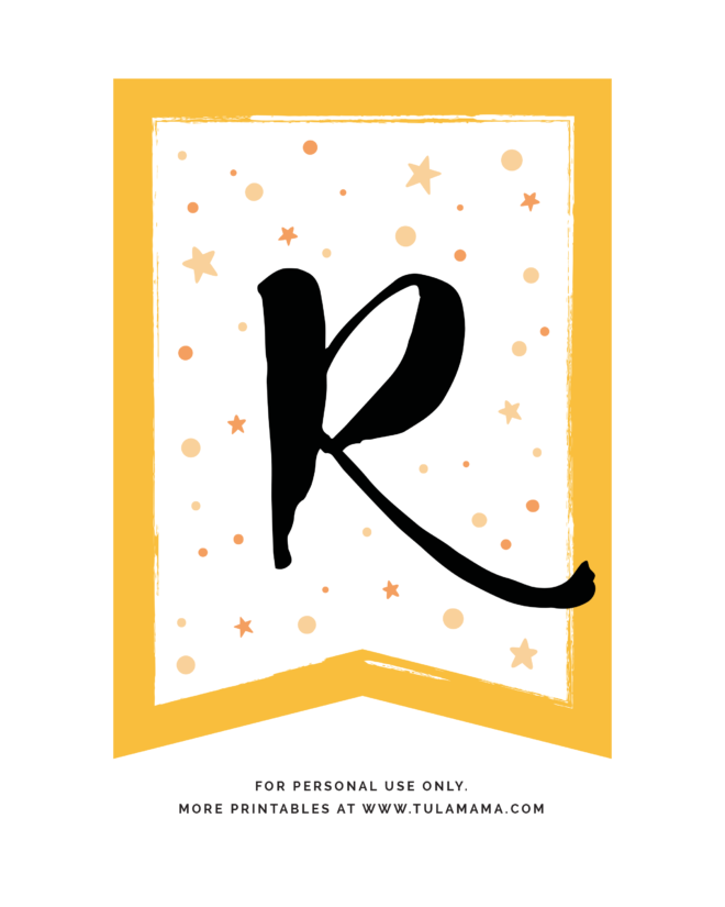 Free Printable Halloween Letters - Tulamama