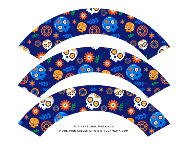 Oh-So-Cute Halloween Cupcake Wrappers | Free Printables - Tulamama