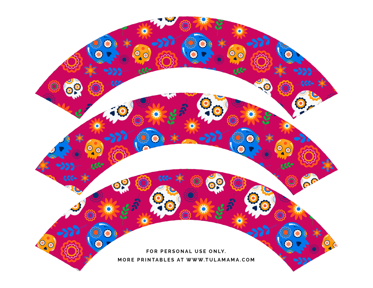 Oh-So-Cute Halloween Cupcake Wrappers | Free Printables - Tulamama