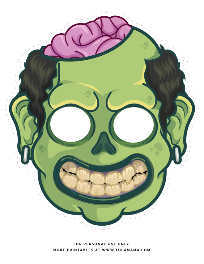 Free And Adorable Printable Halloween Masks - Tulamama