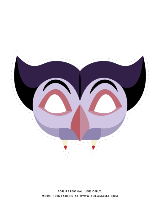 Free And Adorable Printable Halloween Masks - Tulamama