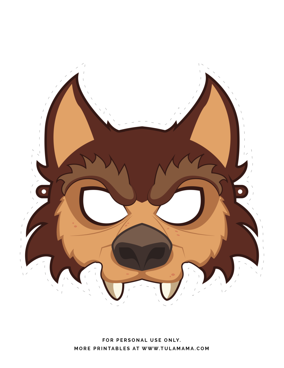 Free And Adorable Printable Halloween Masks - Tulamama