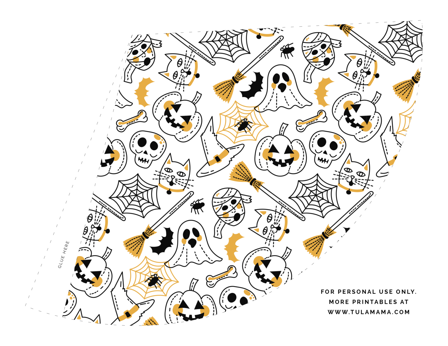 The Cutest Halloween Party Hats | Free Printables - Tulamama