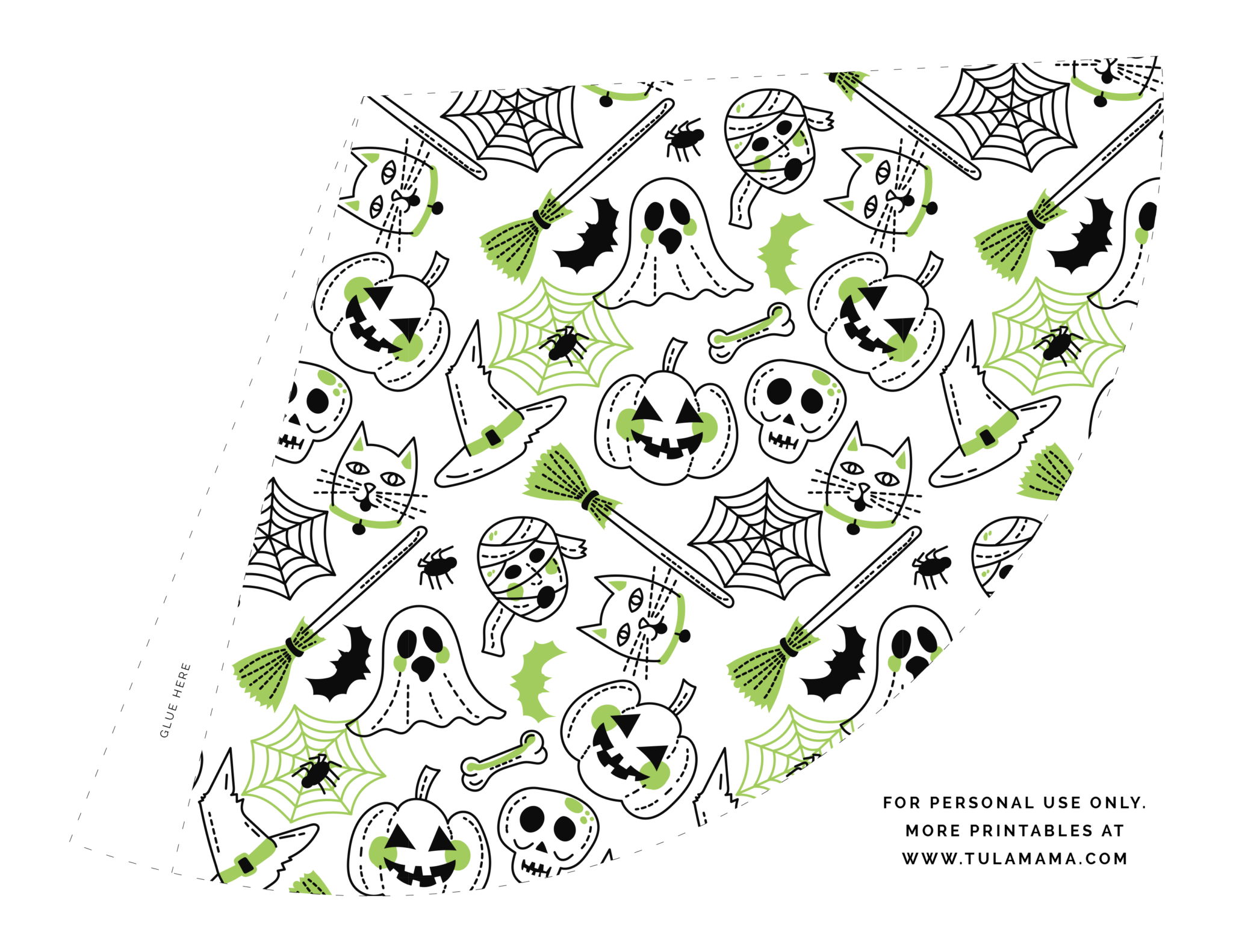 The Cutest Halloween Party Hats | Free Printables - Tulamama