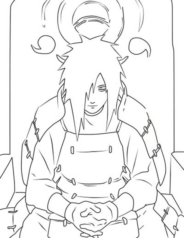 Free & Easy To Print Naruto Coloring Pages - Tulamama